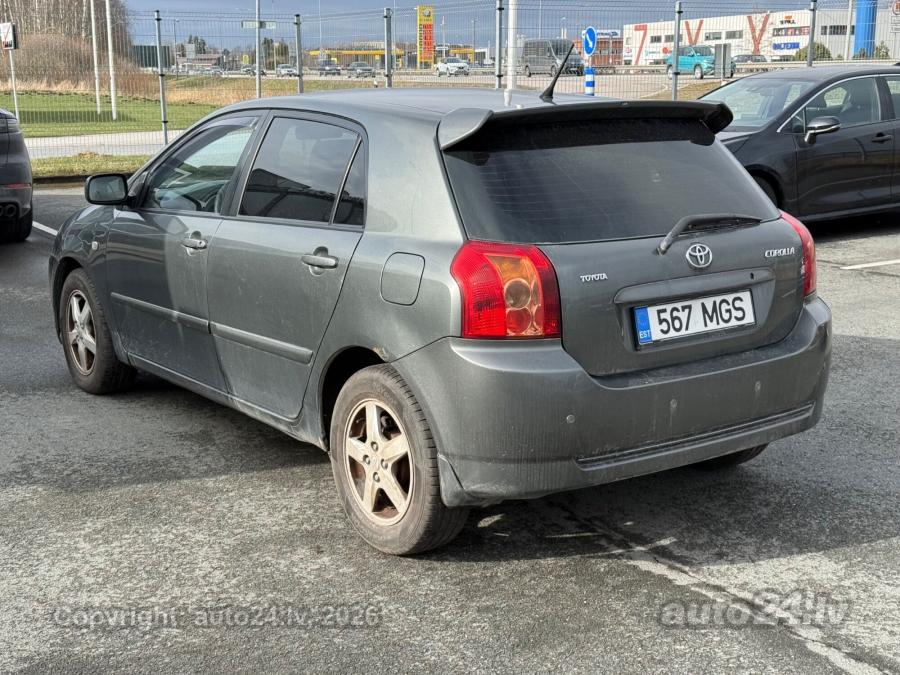 Pelēks Toyota Corolla 2006 Tallina, ar dzinēja tilpumu 1.60 L un nobraukumu 132 tūkst. km par 2490 €, foto 5 vietnē AUTOMOTO.COM.LV
