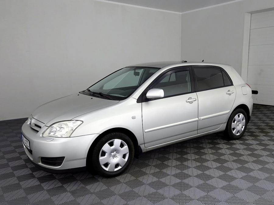 Grey Toyota Corolla 2006 in Tallinn, with an engine capacity of 1.40 L and mileage of 279 thousand km for 1899 €, photo 12 on AUTOMOTO.COM.LV