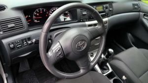Grey Toyota Corolla 2006 in Vilnius, with an engine capacity of 2.00 L and mileage of 250 thousand km for 1900 €, photo 25 on AUTOMOTO.COM.LV