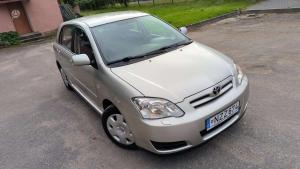 Grey Toyota Corolla 2006 in Vilnius, with an engine capacity of 1.40 L and mileage of 215 thousand km for 1700 €, photo 13 on AUTOMOTO.COM.LV