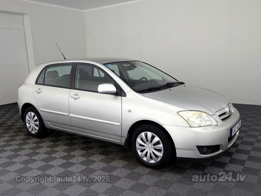 Grey Toyota Corolla 2006 in Tallinn, with an engine capacity of 1.60 L and mileage of 139 thousand km for 2599 €, photo 1 on AUTOMOTO.COM.LV