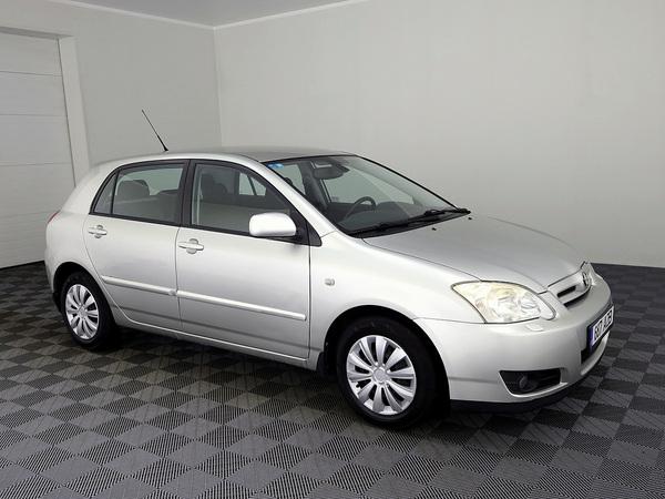 Pelēks Toyota Corolla 2006 Tallina, ar dzinēja tilpumu 1.60 L un nobraukumu 139 tūkst. km par 2599 €, foto 1 vietnē AUTOMOTO.COM.LV