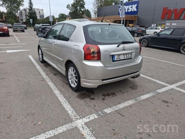 Grey Toyota Corolla 2006 in Riga, with an engine capacity of 1.40 L and mileage of 0 thousand km for 1850 €, photo 4 on AUTOMOTO.COM.LV