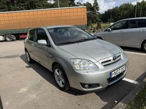 Grey Toyota Corolla 2007 in Vilnius, with an engine capacity of 1.60 L and mileage of 145 thousand km for 1900 €, photo 3 on AUTOMOTO.COM.LV