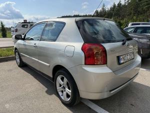 Grey Toyota Corolla 2007 in Vilnius, with an engine capacity of 1.60 L and mileage of 145 thousand km for 1900 €, photo 7 on AUTOMOTO.COM.LV