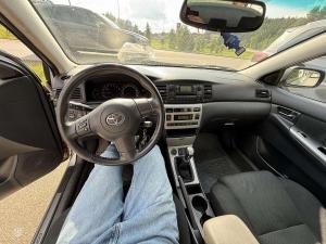 Grey Toyota Corolla 2007 in Vilnius, with an engine capacity of 1.60 L and mileage of 145 thousand km for 1900 €, photo 10 on AUTOMOTO.COM.LV