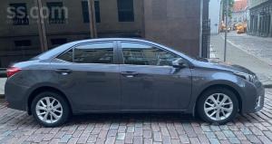 Grey Toyota Corolla 2014 in Riga, with an engine capacity of 1.60 L and mileage of 137 thousand km for 6500 €, photo  on AUTOMOTO.COM.LV