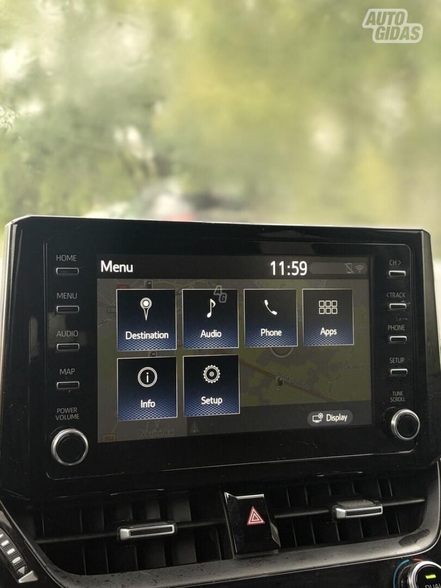 Grey Toyota Corolla 2019 in Vilnius, with an engine capacity of 2.00 L and mileage of 66 thousand km for 15500 €, photo 30 on AUTOMOTO.COM.LV