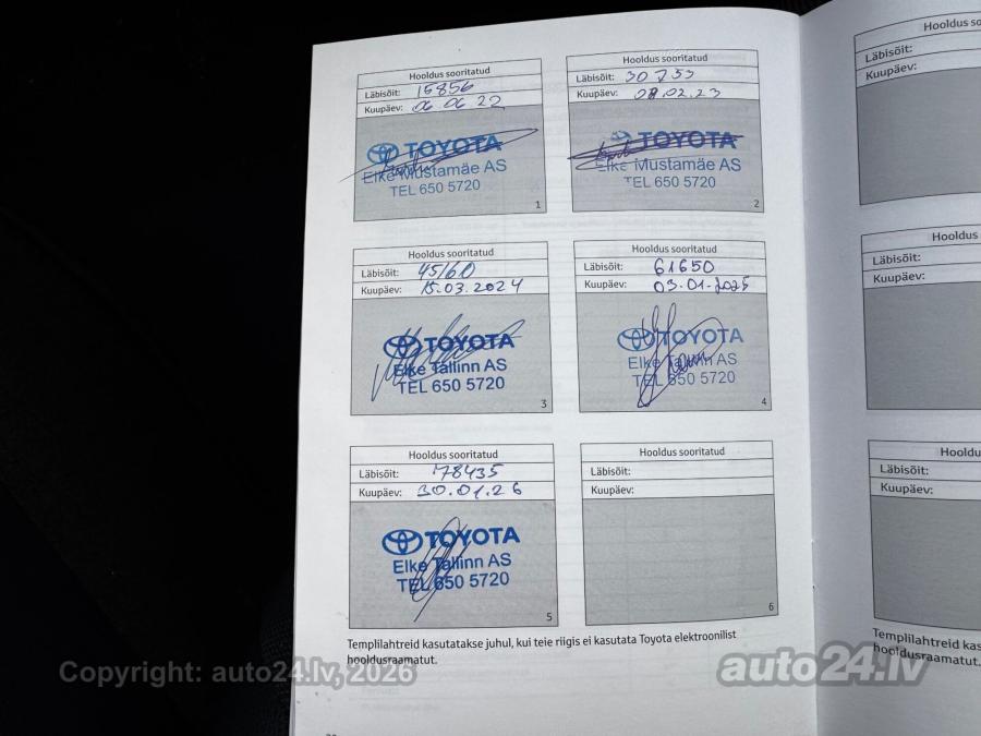 Pelēks Toyota Corolla 2021 Tallina, ar dzinēja tilpumu 2.00 L un nobraukumu 82 tūkst. km par 19900 €, foto 24 vietnē AUTOMOTO.COM.LV