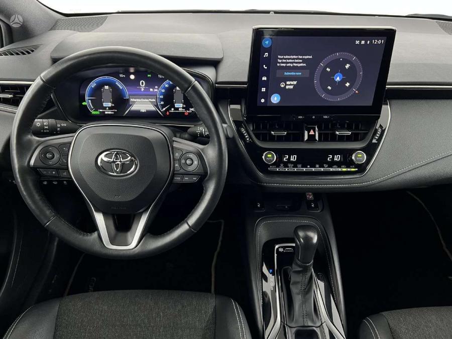 Pelēks Toyota Corolla 2023 Viļņa, ar dzinēja tilpumu 1.80 L un nobraukumu 52 tūkst. km par 21500 €, foto 9 vietnē AUTOMOTO.COM.LV