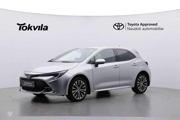 Pelēks Toyota Corolla 2023 Viļņa, ar dzinēja tilpumu 1.80 L un nobraukumu 67 tūkst. km par 21900 €, foto 1 vietnē AUTOMOTO.COM.LV
