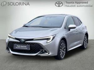 Pelēks Toyota Corolla 2023 Klaipėda, ar dzinēja tilpumu 1.80 L un nobraukumu 49 tūkst. km par 20900 €, foto  vietnē AUTOMOTO.COM.LV