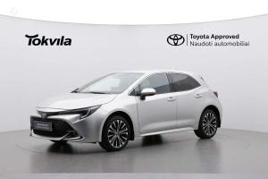 Grey Toyota Corolla 2023 in Vilnius, with an engine capacity of 1.80 L and mileage of 72 thousand km for 22900 €, photo  on AUTOMOTO.COM.LV