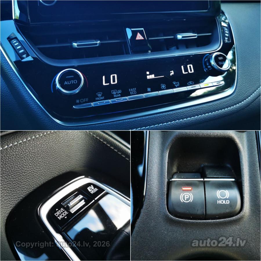 Grey Toyota Corolla 2023 in Tallinn, with an engine capacity of 1.80 L and mileage of 50 thousand km for 22499 €, photo 22 on AUTOMOTO.COM.LV