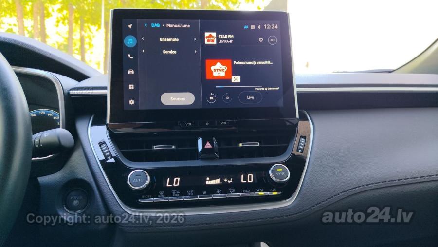 Pelēks Toyota Corolla 2024 Tallina, ar dzinēja tilpumu 1.80 L un nobraukumu 29 tūkst. km par 33995 €, foto 15 vietnē AUTOMOTO.COM.LV
