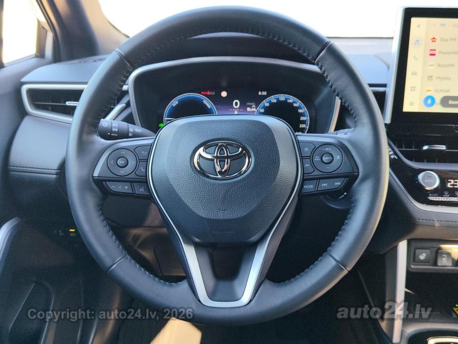Grey Toyota Corolla 2024 in Tallinn, with an engine capacity of 1.80 L and mileage of 33 thousand km for 31995 €, photo 13 on AUTOMOTO.COM.LV