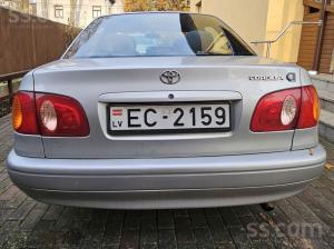 Pelēks Toyota Corolla 2000 Rīga, ar dzinēja tilpumu 1.60 L un nobraukumu 109 tūkst. km par 3100 €, foto 4 vietnē AUTOMOTO.COM.LV