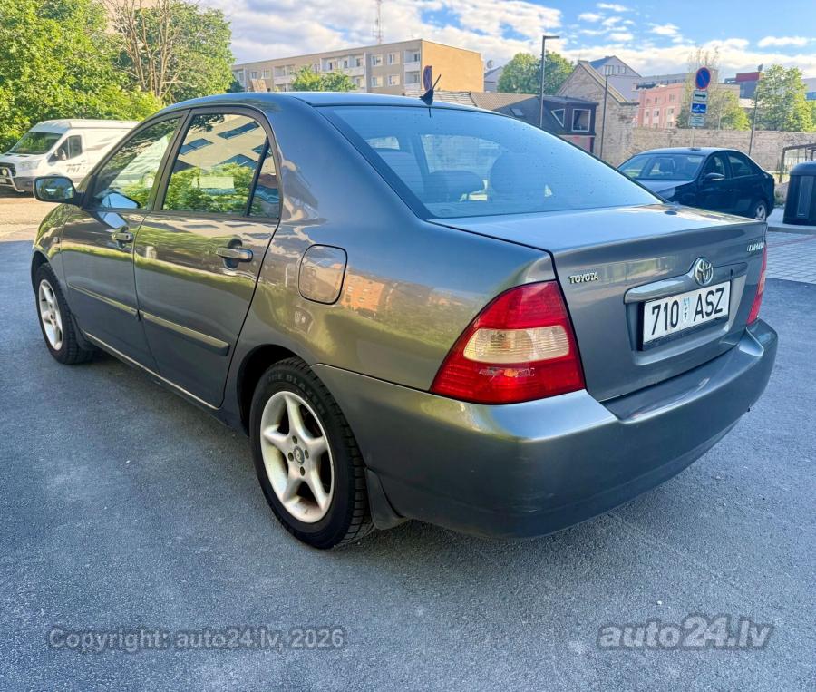 Grey Toyota Corolla 2004 in Tallinn, with an engine capacity of 1.60 L and mileage of 245 thousand km for 1499 €, photo 5 on AUTOMOTO.COM.LV