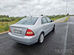 Grey Toyota Corolla 2004 in Jelgava, with an engine capacity of 1.40 L and mileage of 205 thousand km for 2300 €, photo 5 on AUTOMOTO.COM.LV