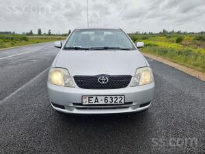 Grey Toyota Corolla 2004 in Jelgava, with an engine capacity of 1.40 L and mileage of 205 thousand km for 2300 €, photo 7 on AUTOMOTO.COM.LV