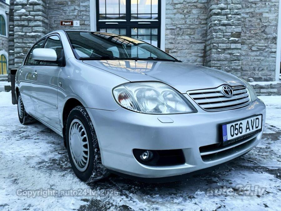 Grey Toyota Corolla 2005 in Tallinn, with an engine capacity of 1.60 L and mileage of 150 thousand km for 3499 €, photo 2 on AUTOMOTO.COM.LV