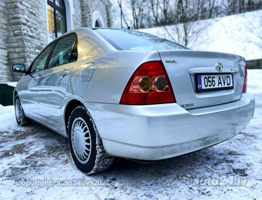 Grey Toyota Corolla 2005 in Tallinn, with an engine capacity of 1.60 L and mileage of 150 thousand km for 3499 €, photo 4 on AUTOMOTO.COM.LV