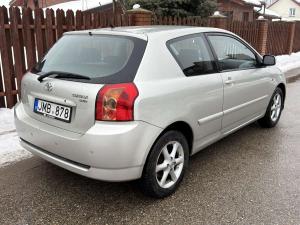 Grey Toyota Corolla 2005 in Vilnius, with an engine capacity of 1.36 L and mileage of 307 thousand km for 2200 €, photo 8 on AUTOMOTO.COM.LV