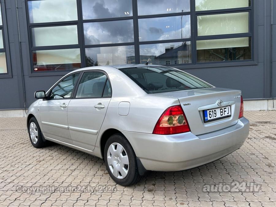 Pelēks Toyota Corolla 2005 Valga, ar dzinēja tilpumu 1.60 L un nobraukumu 100 tūkst. km par 2800 €, foto 6 vietnē AUTOMOTO.COM.LV