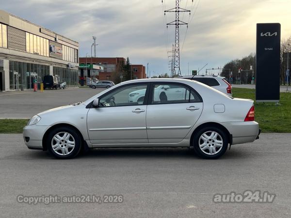 Grey Toyota Corolla 2006 in Narva, with an engine capacity of 1.60 L and mileage of 187 thousand km for 1999 €, photo 8 on AUTOMOTO.COM.LV