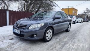 Pelēks Toyota Corolla 2007 Rīga, ar dzinēja tilpumu 1.60 L un nobraukumu 195 tūkst. km par 2900 €, foto  vietnē AUTOMOTO.COM.LV