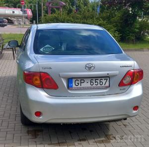 Pelēks Toyota Corolla 2007 Jelgava, ar dzinēja tilpumu 1.40 L un nobraukumu 325 tūkst. km par 1800 €, foto 6 vietnē AUTOMOTO.COM.LV