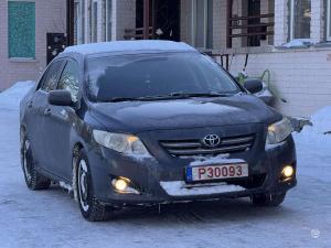 Grey Toyota Corolla 2009 in Vilnius, with an engine capacity of 1.60 L and mileage of 165 thousand km for 2950 €, photo  on AUTOMOTO.COM.LV