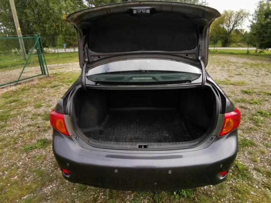 Pelēks Toyota Corolla 2010 Kuldīga, ar dzinēja tilpumu 1.60 L un nobraukumu 191 tūkst. km par 3800 €, foto 16 vietnē AUTOMOTO.COM.LV