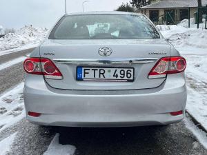 Grey Toyota Corolla 2012 in Vilnius, with an engine capacity of 1.60 L and mileage of 142 thousand km for 4490 €, photo 5 on AUTOMOTO.COM.LV