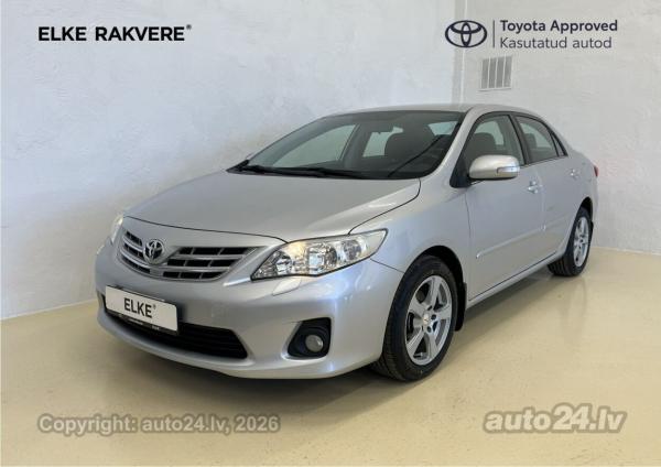 Grey Toyota Corolla 2012 in Rakvere, with an engine capacity of 1.60 L and mileage of 38 thousand km for 8490 €, photo 1 on AUTOMOTO.COM.LV