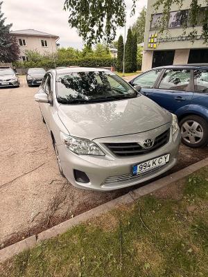 Pelēks Toyota Corolla 2012 Tartu, ar dzinēja tilpumu 1.30 L un nobraukumu 225 tūkst. km par 3700 €, foto 10 vietnē AUTOMOTO.COM.LV