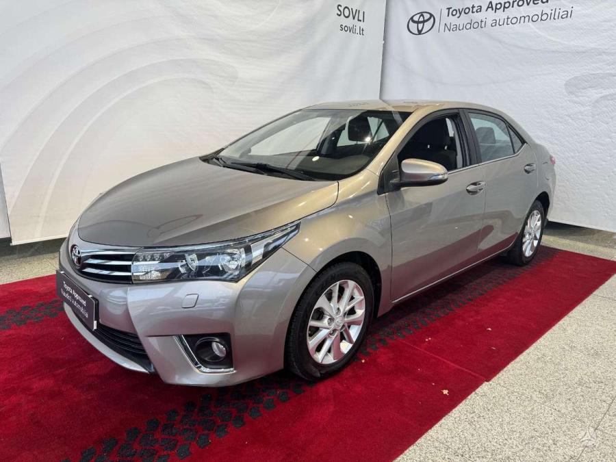 Pelēks Toyota Corolla 2013 Šauļi, ar dzinēja tilpumu 1.60 L un nobraukumu 119 tūkst. km par 7900 €, foto 1 vietnē AUTOMOTO.COM.LV