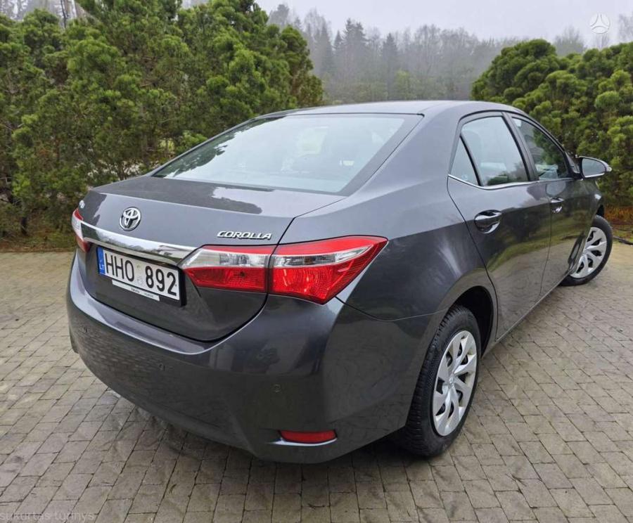 Pelēks Toyota Corolla 2014 Utena, ar dzinēja tilpumu 1.60 L un nobraukumu 109 tūkst. km par 8600 €, foto 25 vietnē AUTOMOTO.COM.LV