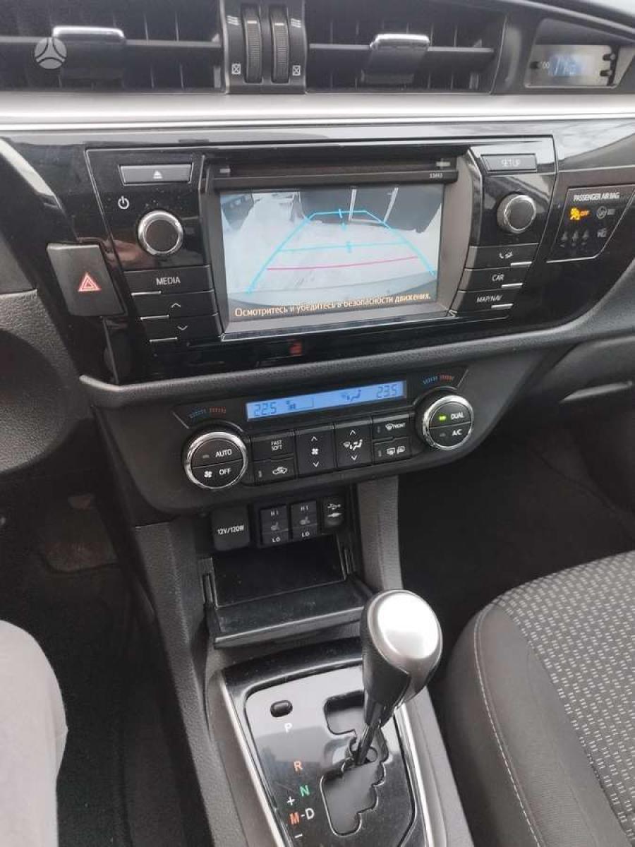 Pelēks Toyota Corolla 2014 Utena, ar dzinēja tilpumu 1.60 L un nobraukumu 240 tūkst. km par 7100 €, foto 7 vietnē AUTOMOTO.COM.LV