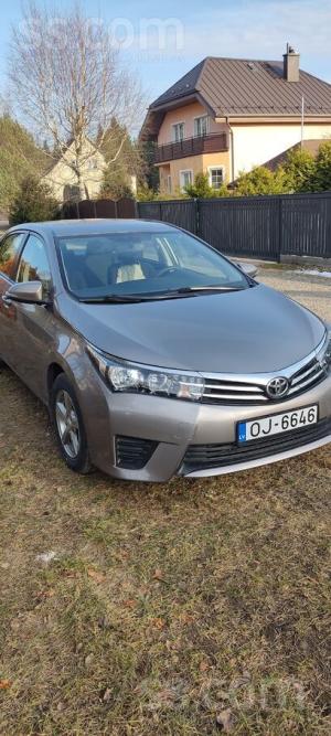 Grey Toyota Corolla 2015 in Riga, with an engine capacity of 1.30 L and mileage of 87 thousand km for 6950 €, photo 9 on AUTOMOTO.COM.LV