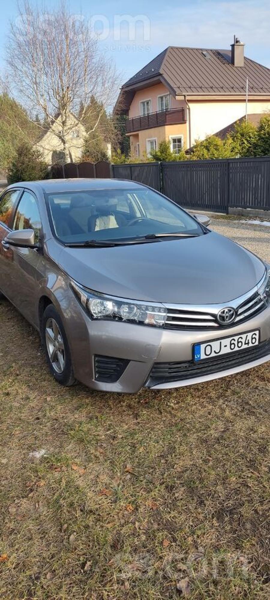 Grey Toyota Corolla 2015 in Riga, with an engine capacity of 1.30 L and mileage of 87 thousand km for 6950 €, photo 9 on AUTOMOTO.COM.LV