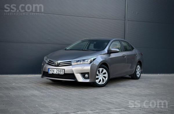 Pelēks Toyota Corolla 2015 Rīga, ar dzinēja tilpumu 1.60 L un nobraukumu 126 tūkst. km par 7495 €, foto 1 vietnē AUTOMOTO.COM.LV