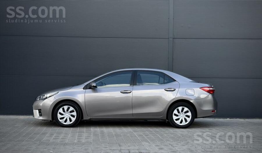 Pelēks Toyota Corolla 2015 Rīga, ar dzinēja tilpumu 1.60 L un nobraukumu 126 tūkst. km par 7495 €, foto 3 vietnē AUTOMOTO.COM.LV