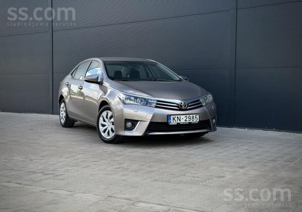 Pelēks Toyota Corolla 2015 Rīga, ar dzinēja tilpumu 1.60 L un nobraukumu 126 tūkst. km par 7495 €, foto 4 vietnē AUTOMOTO.COM.LV
