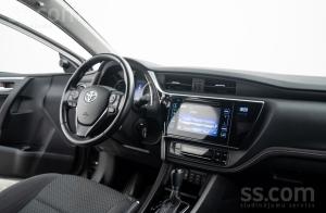 Grey Toyota Corolla 2016 in Tallinn, with an engine capacity of 1.60 L and mileage of 123 thousand km for 11499 €, photo 11 on AUTOMOTO.COM.LV
