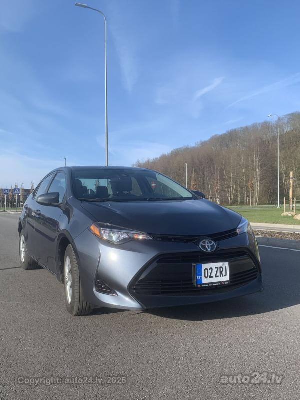 Grey Toyota Corolla 2017 in Tallinn, with an engine capacity of 1.80 L and mileage of 0 thousand km for 8990 €, photo 1 on AUTOMOTO.COM.LV