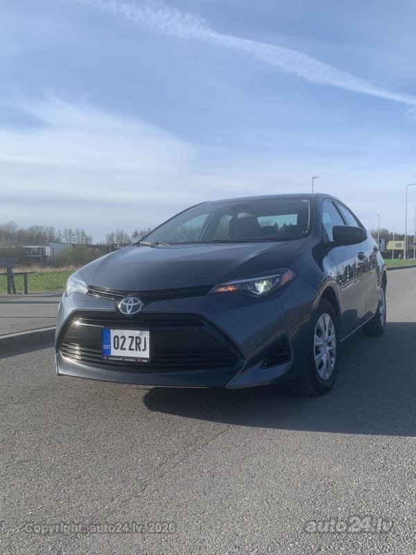 Grey Toyota Corolla 2017 in Tallinn, with an engine capacity of 1.80 L and mileage of 0 thousand km for 8990 €, photo 2 on AUTOMOTO.COM.LV