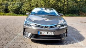 Grey Toyota Corolla 2017 in Riga, with an engine capacity of 1.60 L and mileage of 62 thousand km for 10000 €, photo  on AUTOMOTO.COM.LV