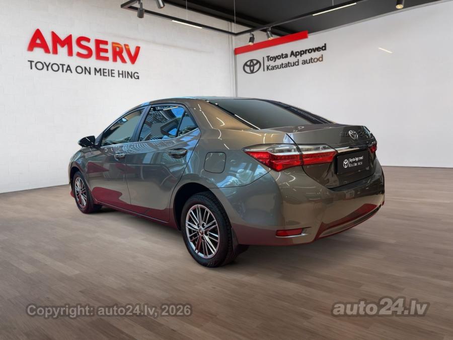 Grey Toyota Corolla 2018 in Paide, with an engine capacity of 1.60 L and mileage of 88 thousand km for 12990 €, photo 17 on AUTOMOTO.COM.LV