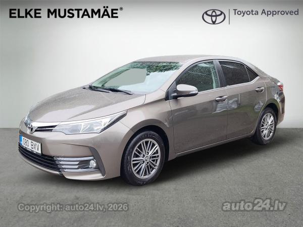 Grey Toyota Corolla 2018 in Tallinn, with an engine capacity of 1.60 L and mileage of 121 thousand km for 12995 €, photo 1 on AUTOMOTO.COM.LV